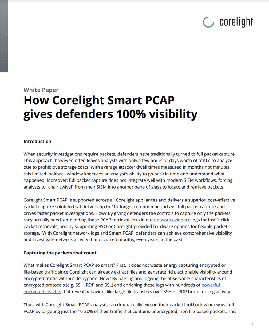 Packet Capture: What Is PCAP in Network Security? | Corelight Packet Capture: What Is PCAP in Network Security? | Corelight